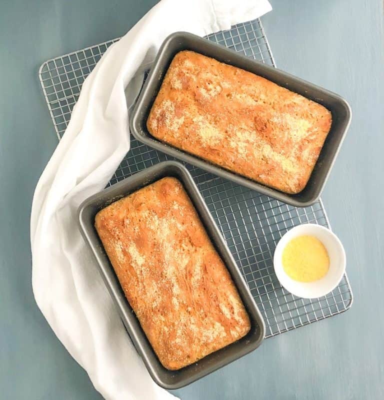 The EASIEST English Muffin Bread – Amy's Delicious Mess