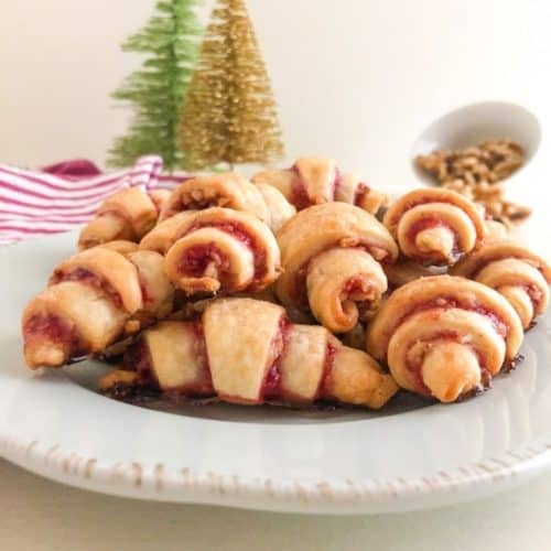 Raspberry Walnut Rugelach – Amy's Delicious Mess